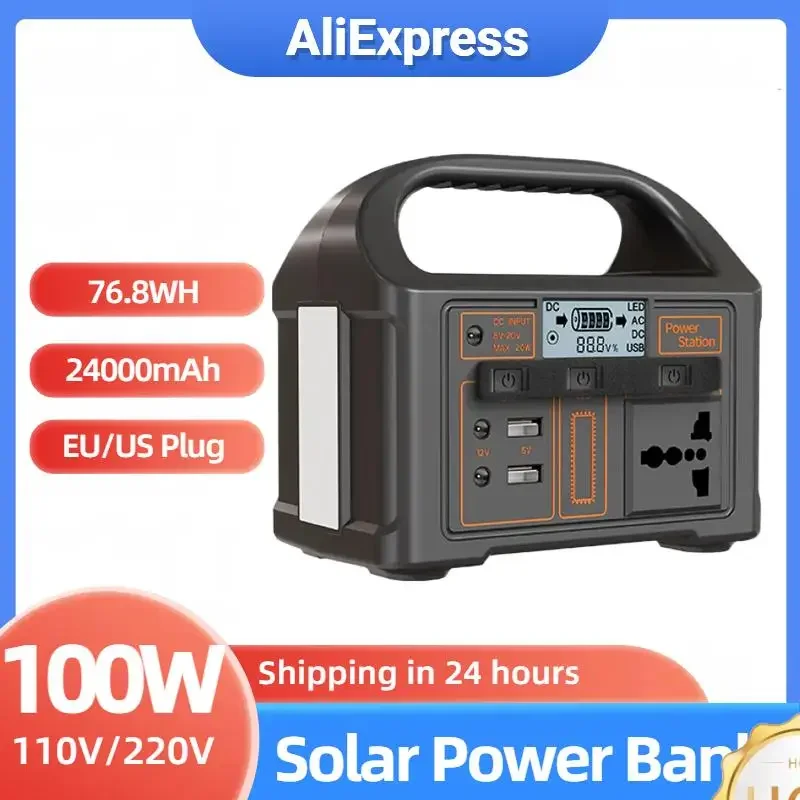 100W-Portable-Outdoor-Generator-24000mAh-Outdoor-Camping-Power-Bank ...