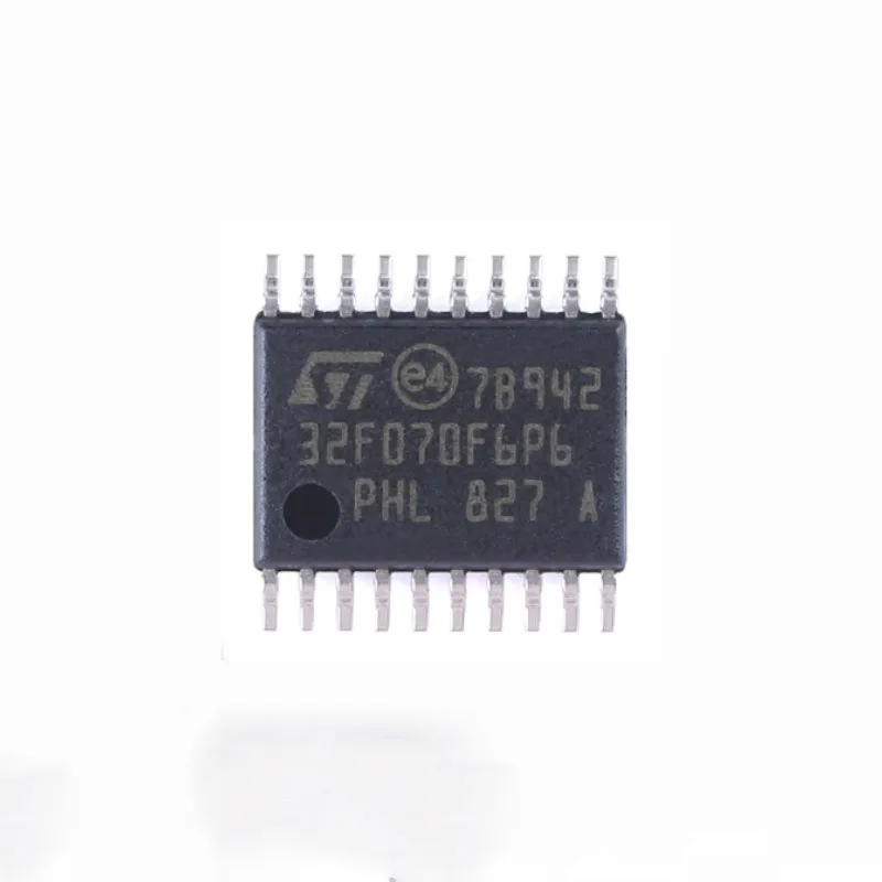 5-100pcs STM32F070F6P6 STM32F070 TSSOP20 ARM MCU Value Line STM32 Family STM32F0 Series ...