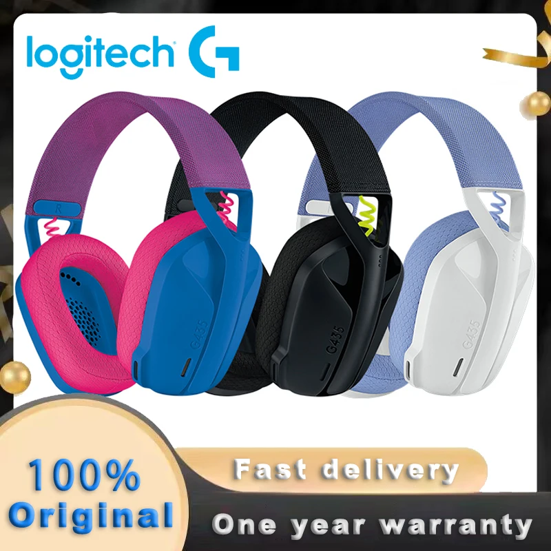 Logitech-Casque-de-jeu-sans-fil-Bluetooth-G435-casque-avec-microphone ...