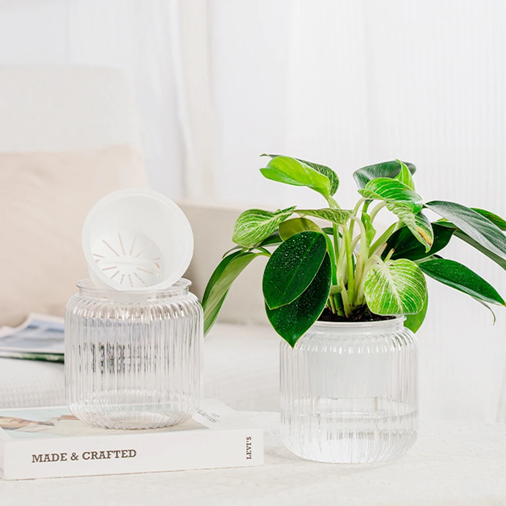 Fashionable-Large-Bottle-Mouth-Flowerpot-Self-Absorbing-Water-Flower ...