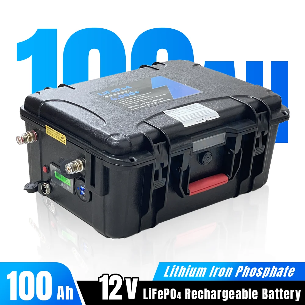 Waterproof-IP67-12V-100Ah-Lithium-Iron-Battery-Pack-for-Fishing-Boat ...