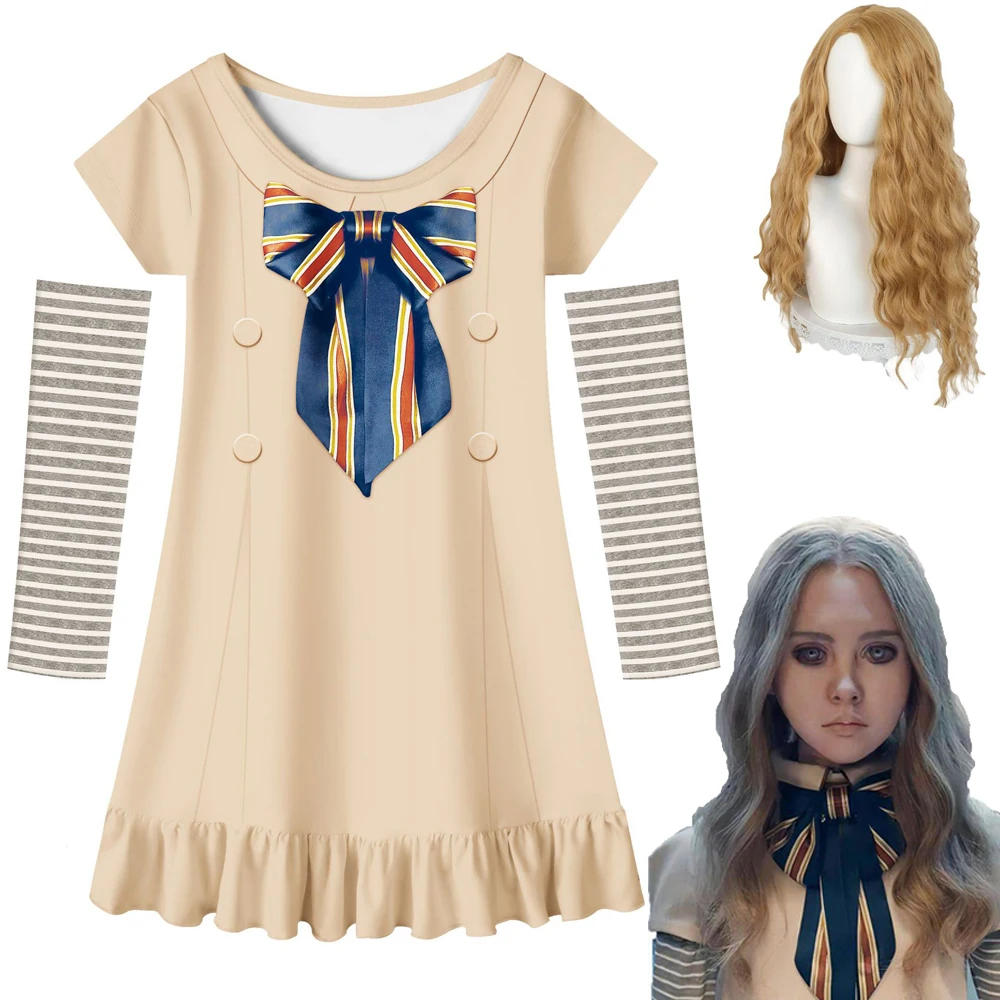 Megan-Cosplay-Costume-M3GAN-Horrible-Movie-Girls-Dress-Uniform-Dress ...