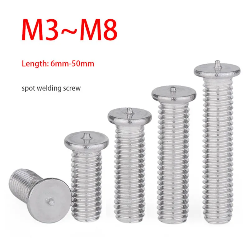 2-5-10-20pcs-lot-M3-M4-M5-M6-M8-304Stainless-steel-welding-screws ...