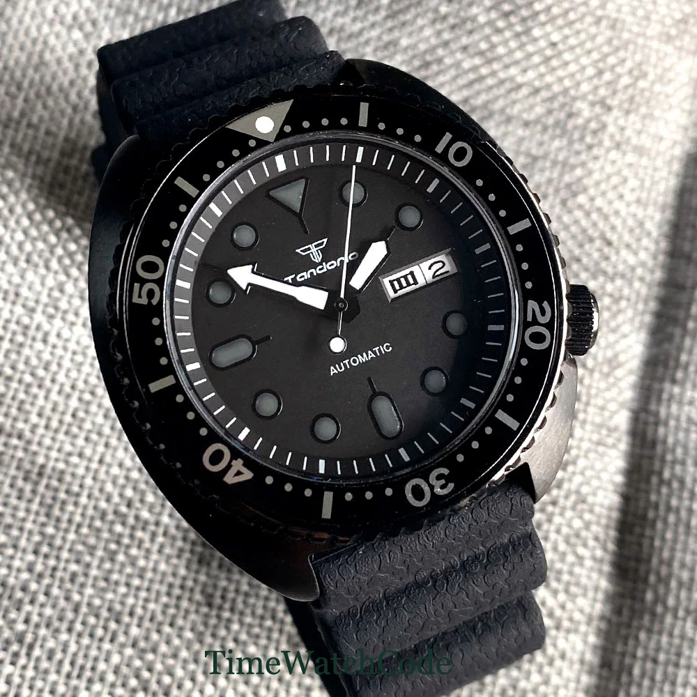 Tandorio Nh36a Movement Sapphire Crystal Men's Automatic Watch 45mm ...