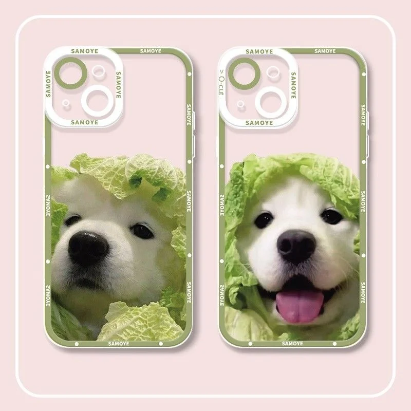 Cabbage-dog-Phone-Case-For-Samsung-Galaxy-S23-S22-Ultra-S21-FE-S20-Plus ...