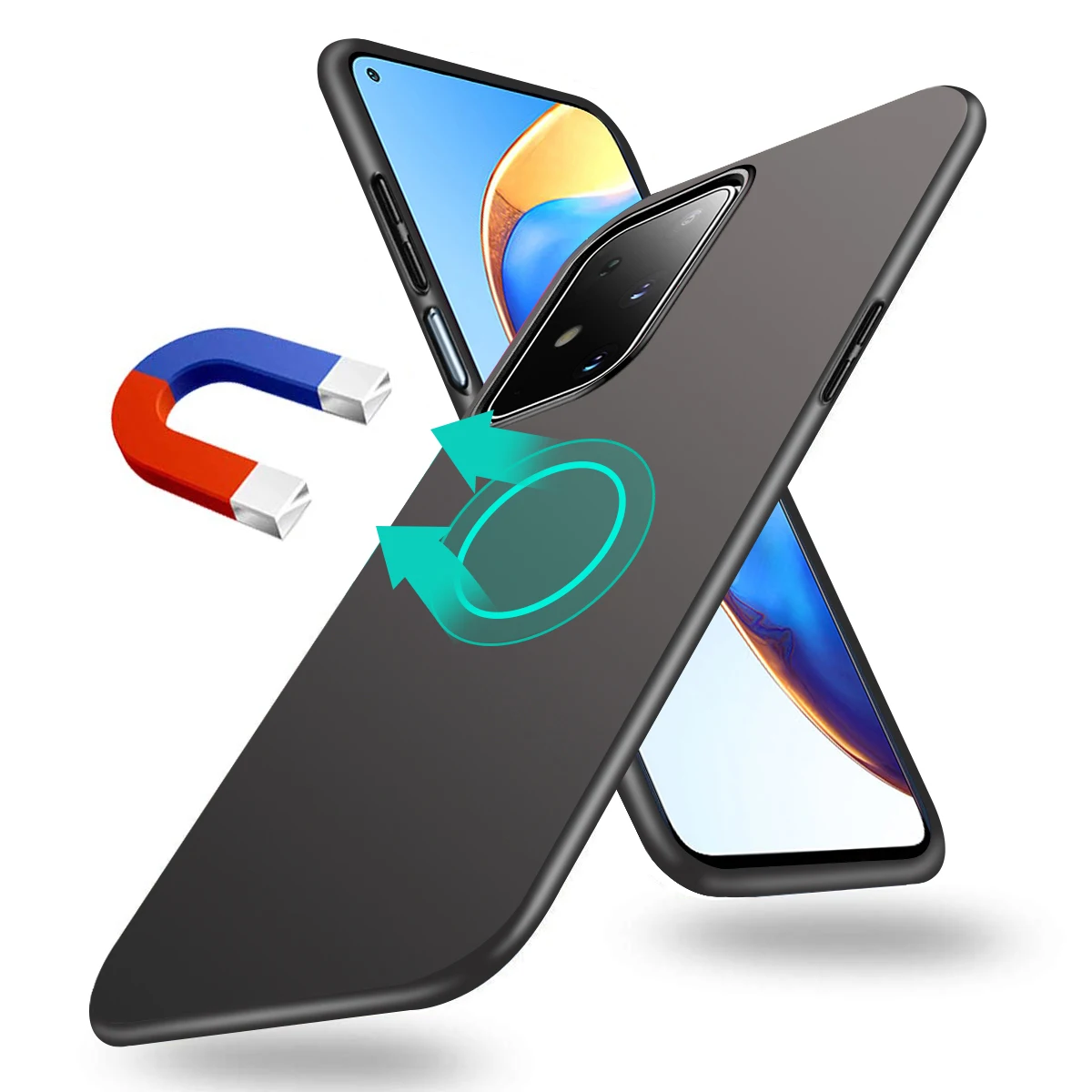 Ultra-Thin-Magnetic-Support-Magnetic-Car-Mount-PC-Case-For-Samsung ...