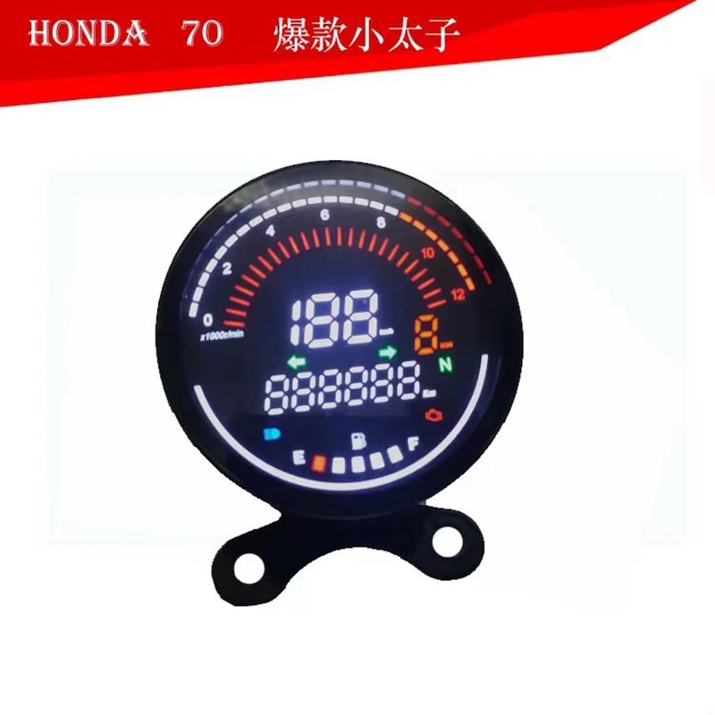 Universal-Motorcycle-LED-Digital-Meter-Speedometer-Odometer-Speed-Meter ...