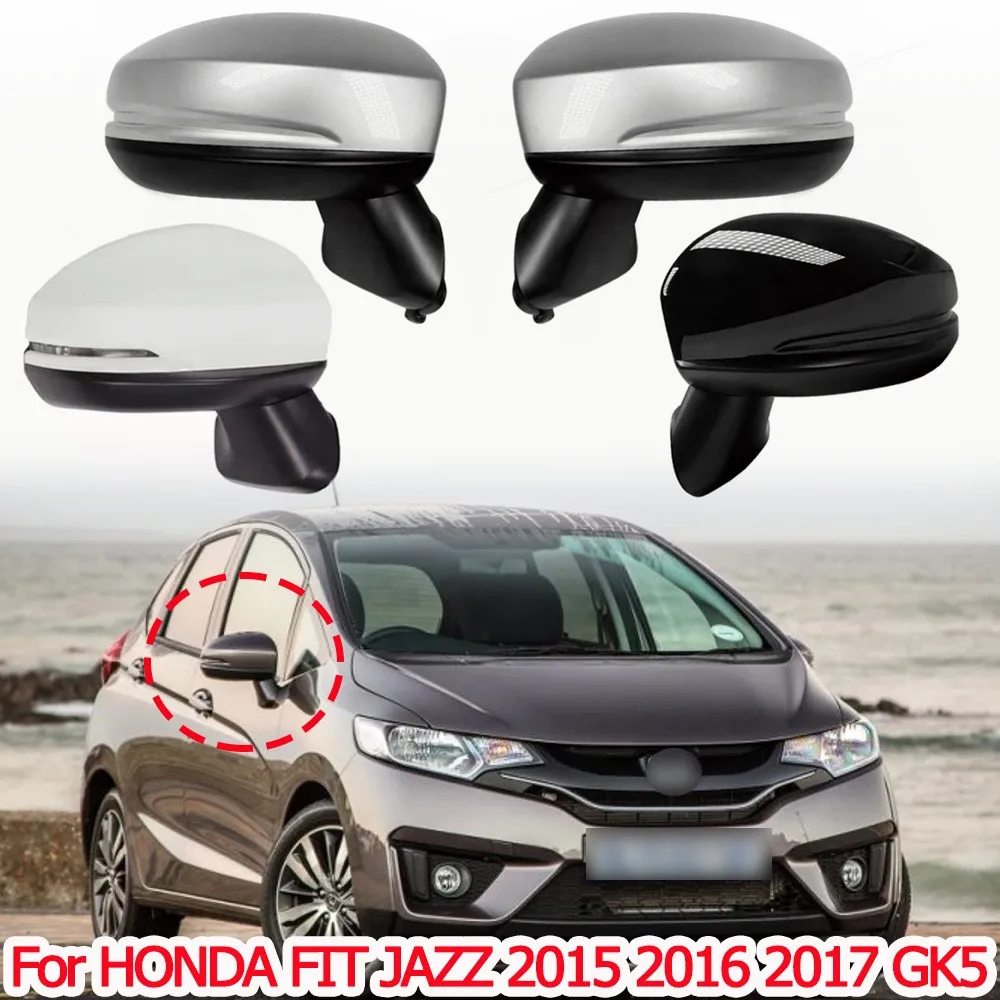Car-3-5-7-Pins-Side-Door-Rear-View-Mirror-Assembly-For-HONDA-FIT-JAZZ ...