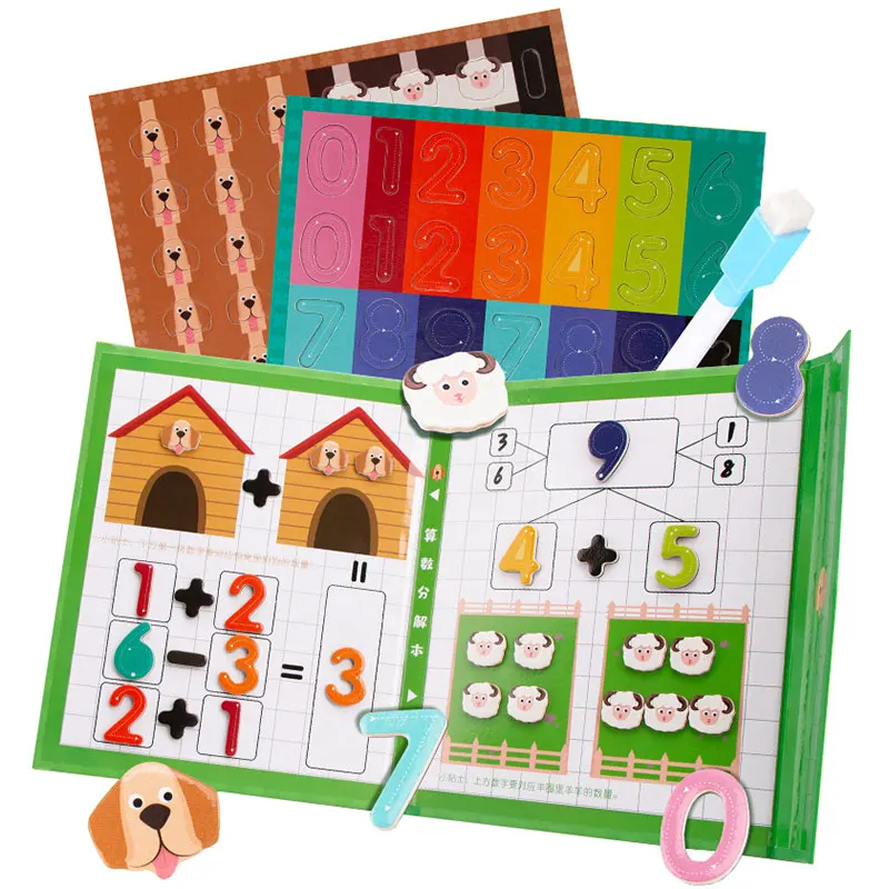 Educational Magnetic Toy | Learning Teaching Aids | Montessori ...