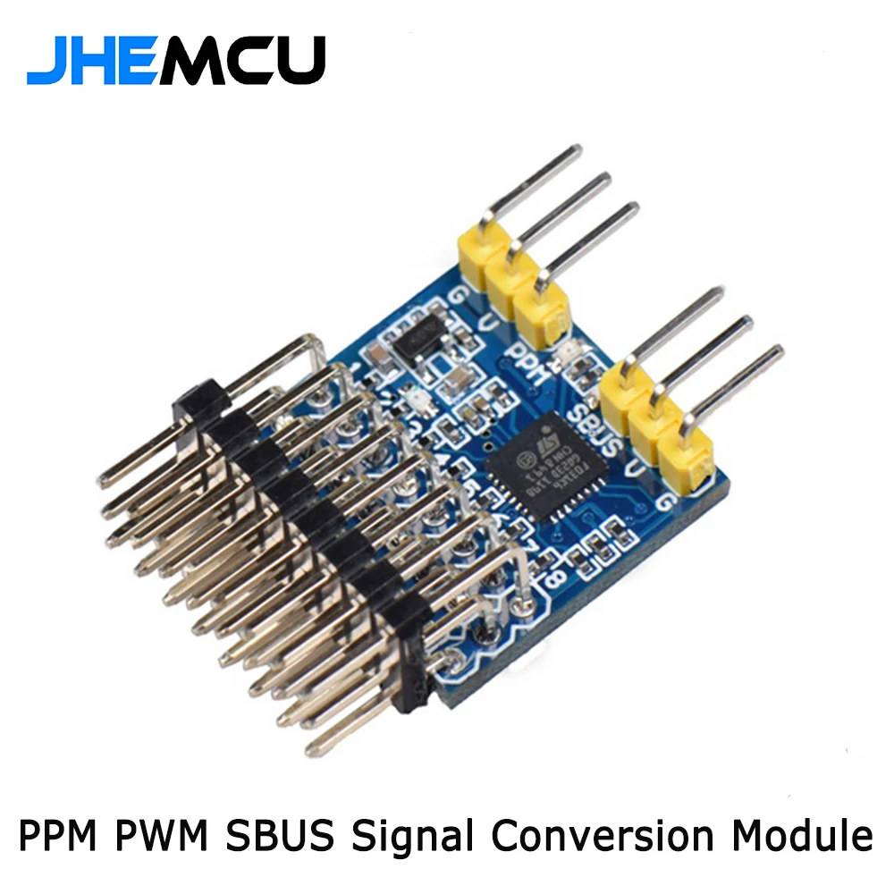 JHEMCU SPP-SBUS 8CH SPP Converter 15A 3.3-20V for PPM PWM SBUS Signal Conversion FLYSKY IA6B ...