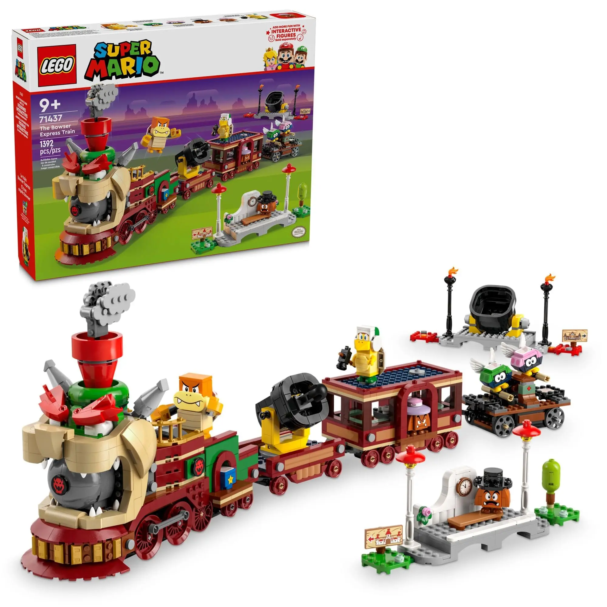 Boom Boom Mario LEGO: What Makes This Bowser Express Train Set a Must ...