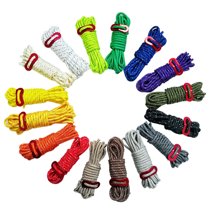 6mm Rock Climbing Rope 4 Meters,Outdoor Safety Climbing Rescue ...