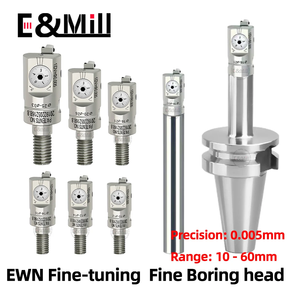Lock tooth Fine boring head EWN thread M6 M8 M10 M12 M16 Fine boring ...