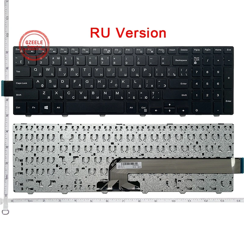 DELL Inspiron 3551 RU 키보드, 3558, 3543, 3550, 5543, 5548, 5542, 5552 ...