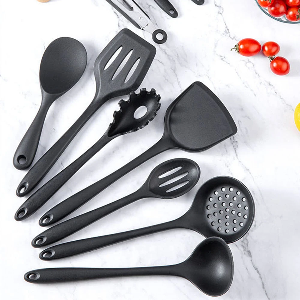 Silicone Cooking Utensils Set Kitchenware | Silicone Kitchen Tools ...