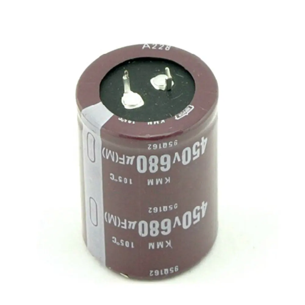 1PCS 680uF 450V 680MFD 450WV Aluminum Electrolytic Capacitor 35*50mm Radial 680mf450v 680uf450v ...