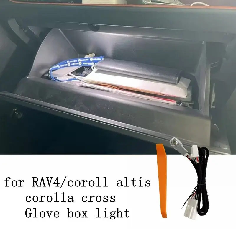 1pc LED Car Glove Box Light Storage Compartment Light Lamp For toyota ...
