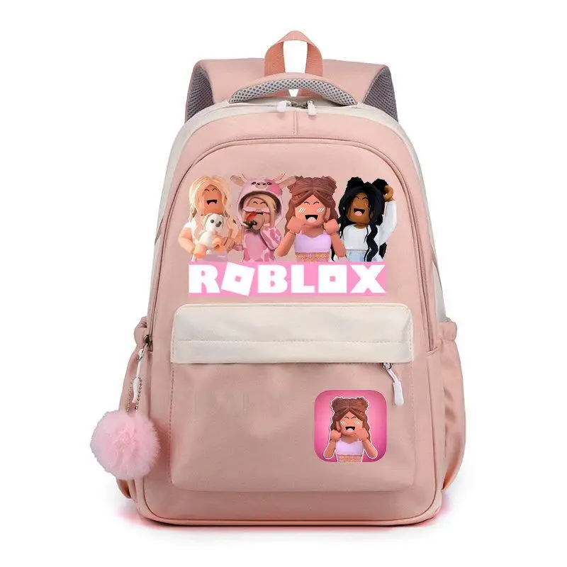 New ROBLOX Backpack Quality Large Capacity Backpack Youth Fashion Trend ...