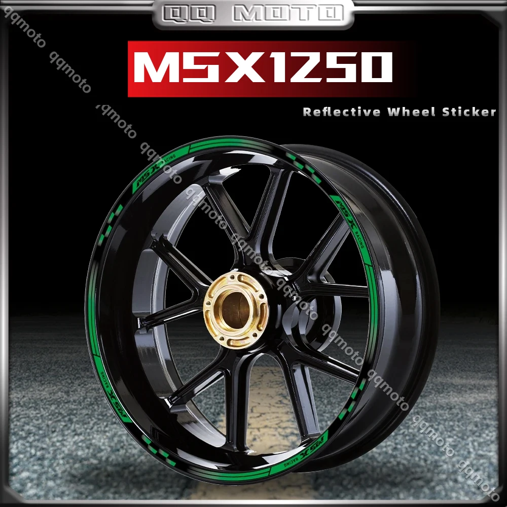 For-MSX-125-Grom-125-2022-RIM-Reflective-Motorcycle-Wheel-Stickers-Rim ...