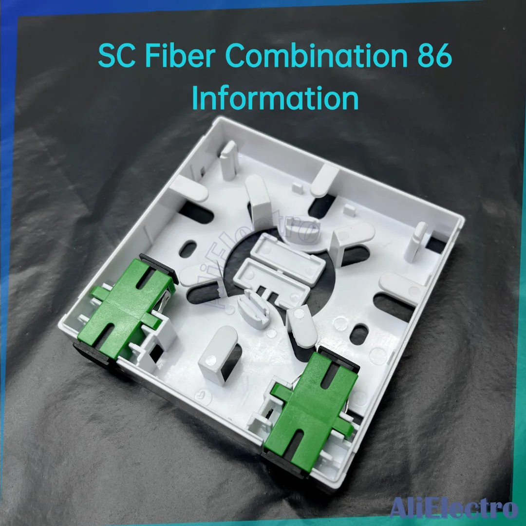 FTTH-2core-Fiber-Optic-Termination-Box-2-Ports-SC-Optical-Fiber-Panel ...
