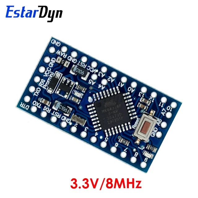 I Just 2 Mini 5-Pack Pro Mini ATmega328 3.3V 8MHz Boards - Arduino ...