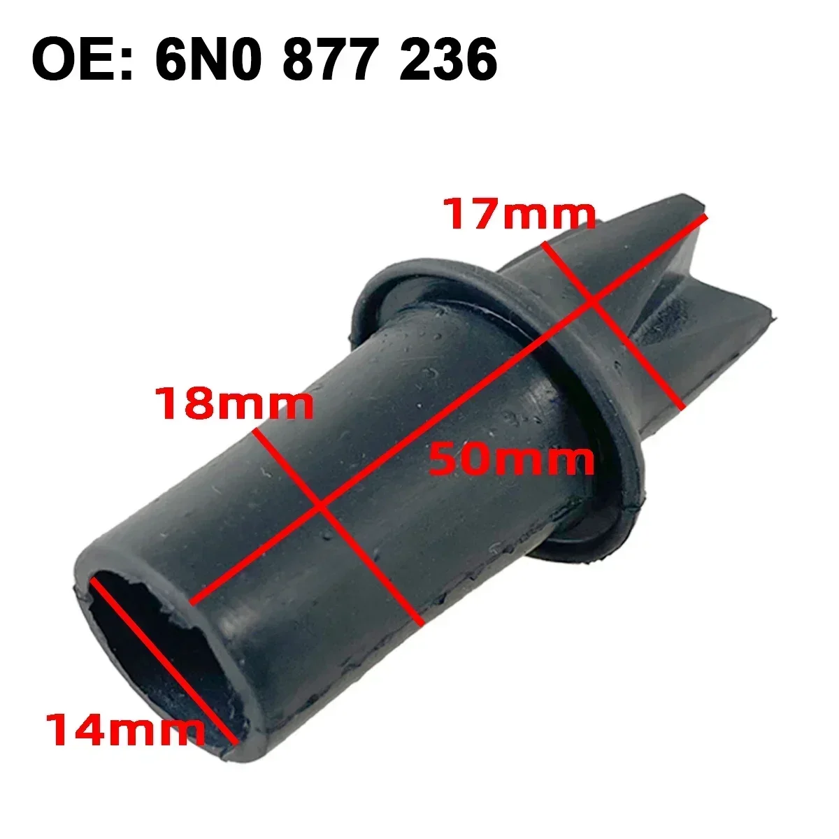 1x Front Sunroof Water Pipe Drain Grommet For VW Tiguan 5N Polo 4 9N ...