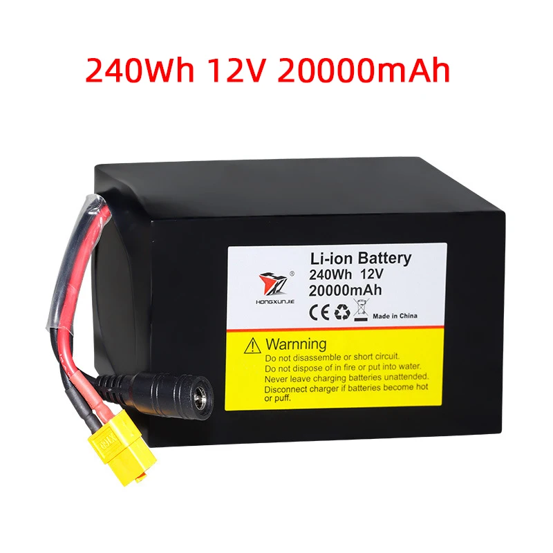 HJ817 RC Boat Original Battery 144Wh 12V 12000mAh/240Wh 12V 20000mAh ...