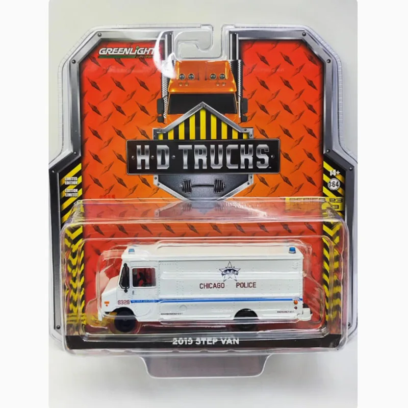 GreenLight-1-64-Scale-2019-Step-Van-Dallas-Diecast-Simulation-Alloy-Car ...