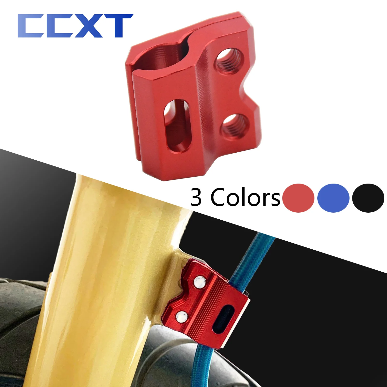 Motorcycle Front Brake Line Holder Hose Clamp For Honda CRF 250X 450X ...