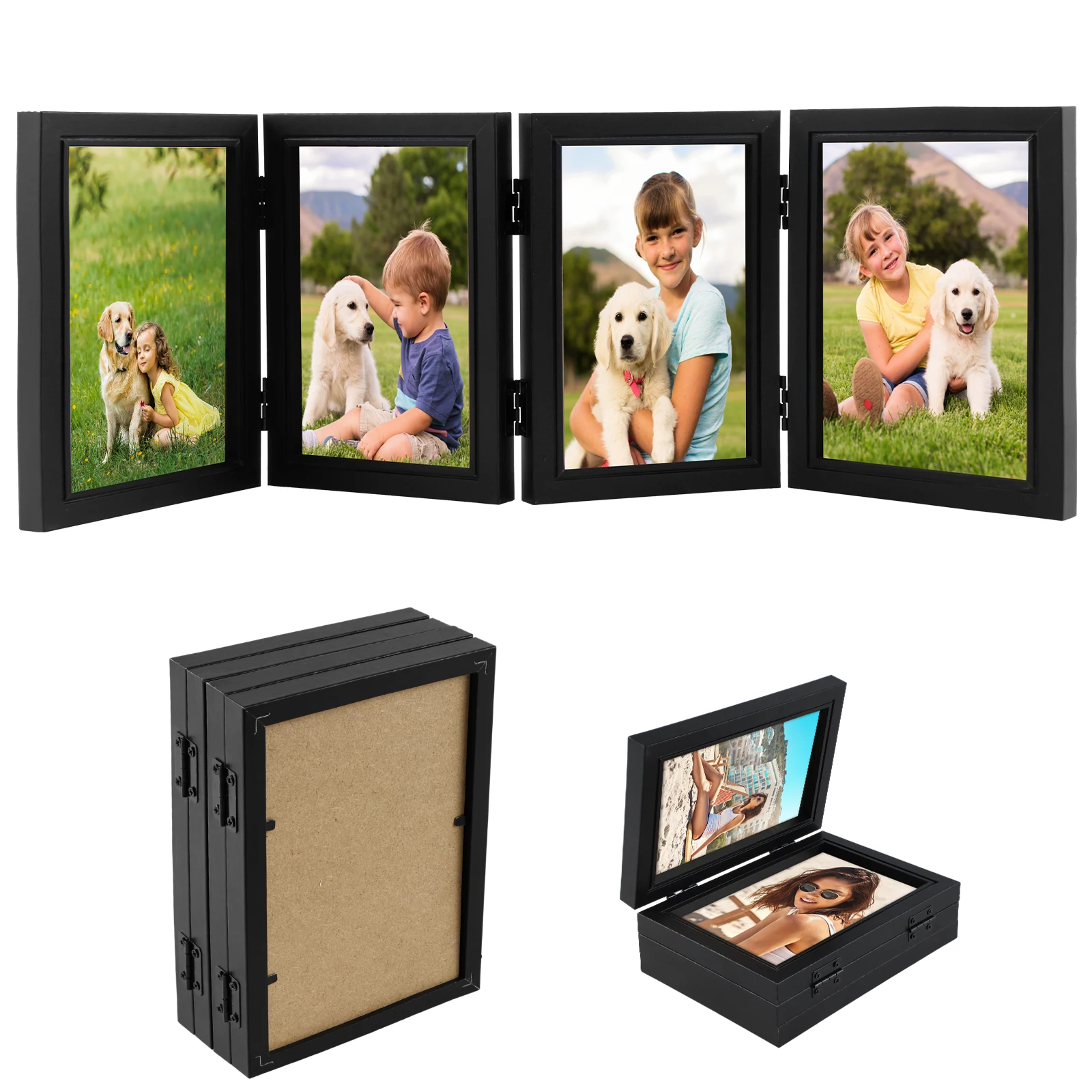 Foldable-Photo-Frame-Hinge-Photo-album-Ornament-Siamese-Souvenir ...