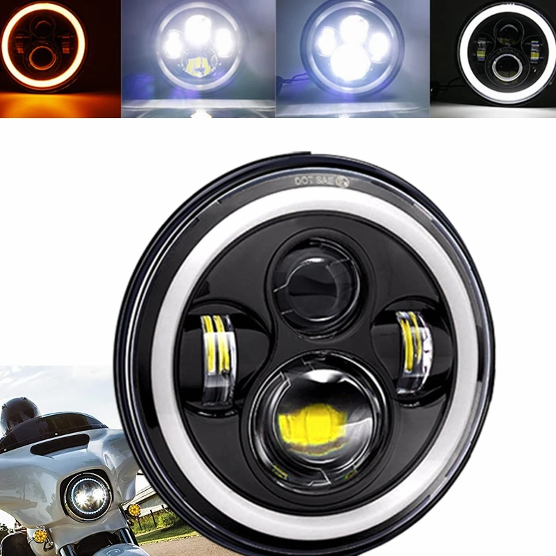 Harley Davidson Softail Headlight | Headlight Harley Davidson Fatboy ...