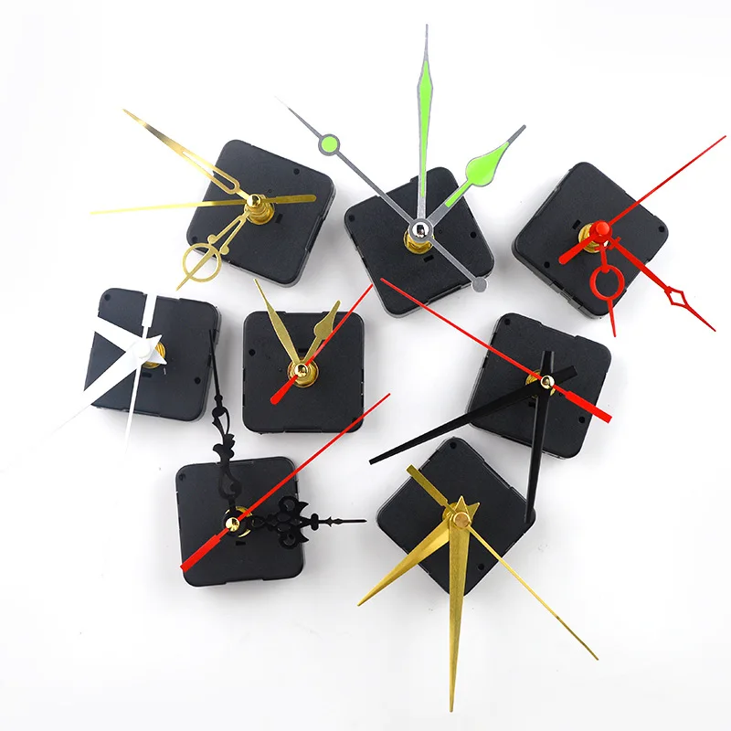 Clock-Mechanism-Silent-Quartz-Movement-Machine-Wall-Hands-Pointer-Set ...