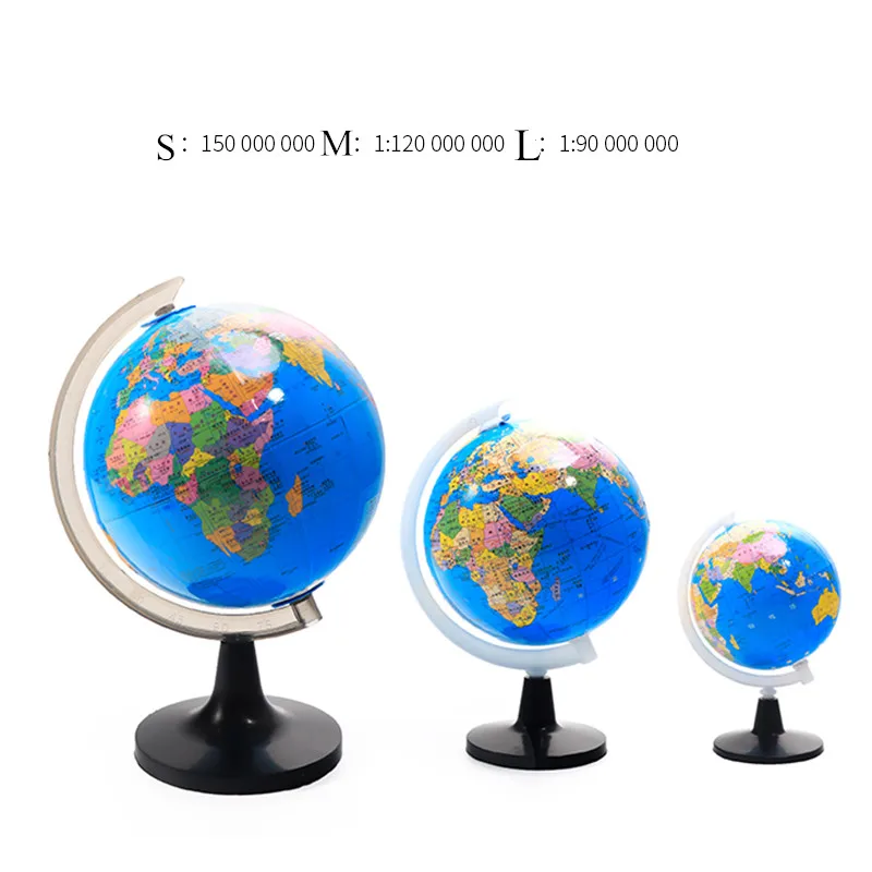 360-degree-Globe-Rotating-Geography-Educational-Student-Decoration ...