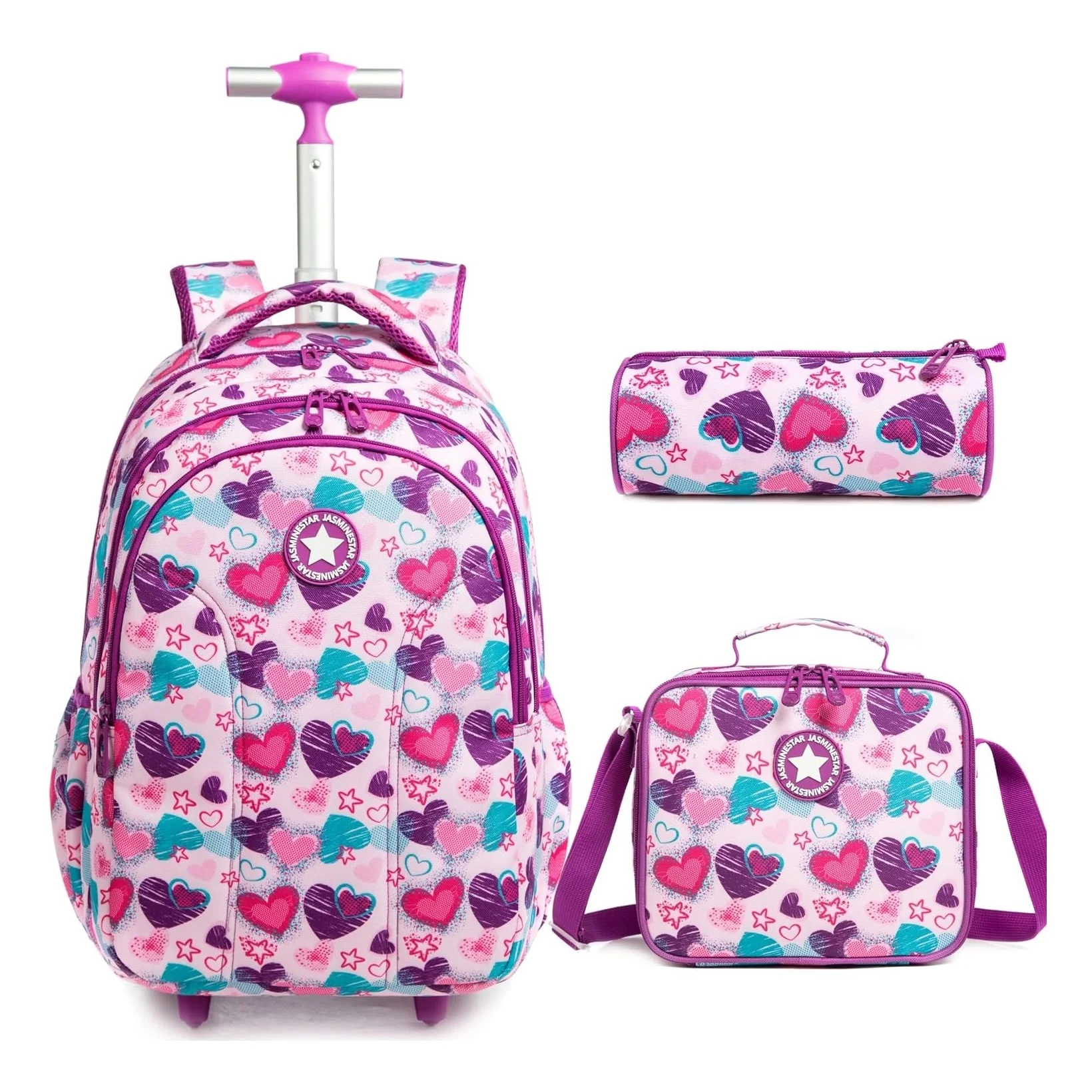 Children-s-Wheeled-Backpack-Kids-Trolley-Bag-on-Wheels-School-Trolley ...