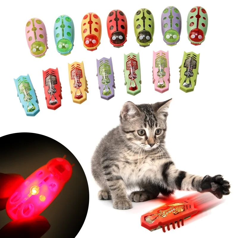 Escape-Mini-Robot-Bug-Vibration-Insect-Toys-for-Cats-Battery-Operated ...
