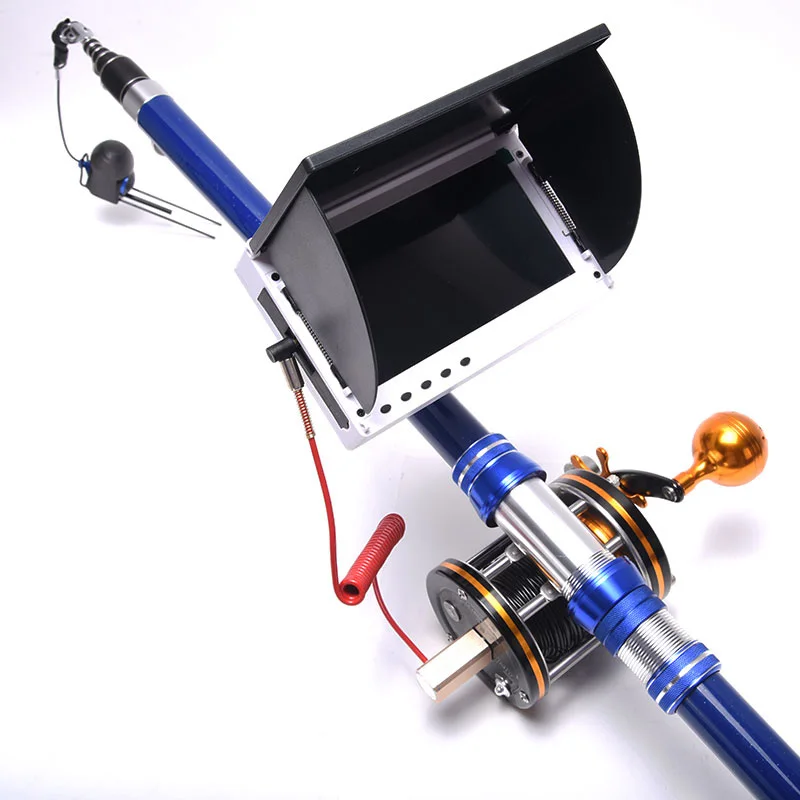 HD Fish Finder Portable Fishing Rod Camera Underwater Fishing Camera ...