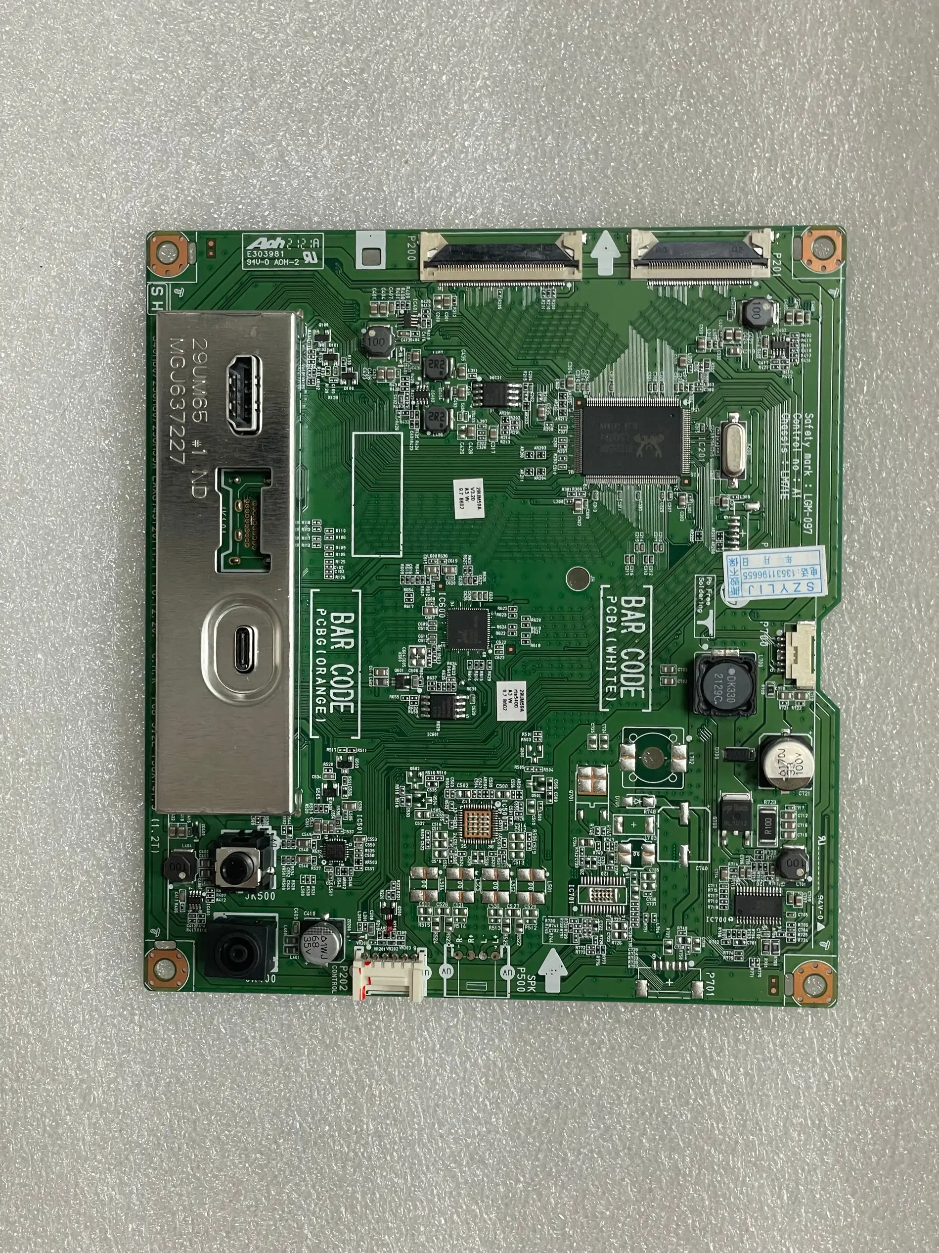 New original 29UM59A driver EAX67451201 Mainboard LGM-097 screen LM290WW2