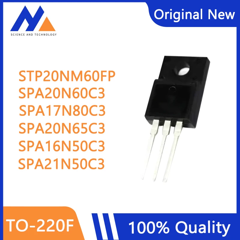 10pcs-lot-STP20NM60FP-P20NM60FP-SPA20N60C3-20N60C3-SPA17N80C3-17N80C3 ...