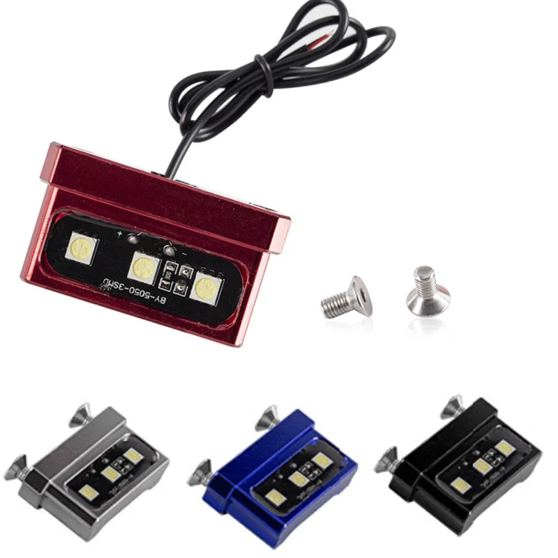 3-LED-Motorcycle-License-Plate-Light-Decorative-Lamp-Universal-For ...