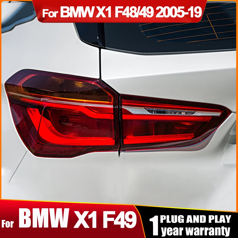 For-BMW-X1-2016-2019-F48-F49-Car-Accessories-LED-Rear-Tail-Light-Brake ...