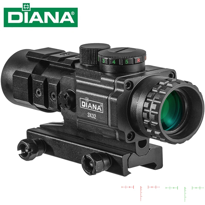 Diana-Hunting-Rifle-Collimador-Sight-Rifle-Scope-Vis-o-ptica-T-tica ...
