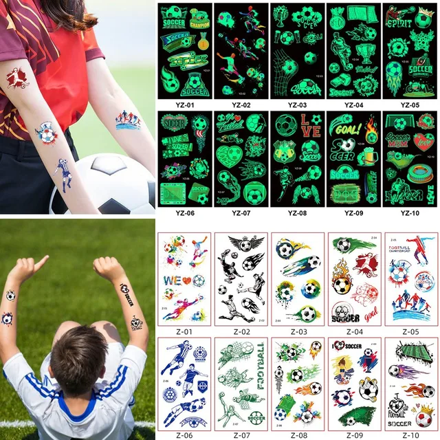 Fake Soccer Tattoos