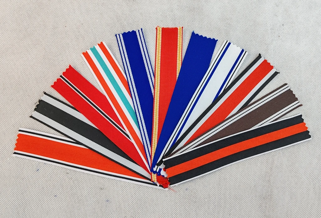 11PCS-FULL-SET-WW2-German-replacement-uniform-medal-ribbon-Length-SIZE ...