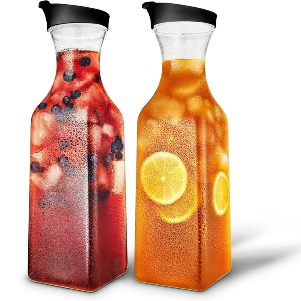 High-Quality-32OZ-1000ML-Juice-Carafe-Square-Large-Fridge-Beverage ...