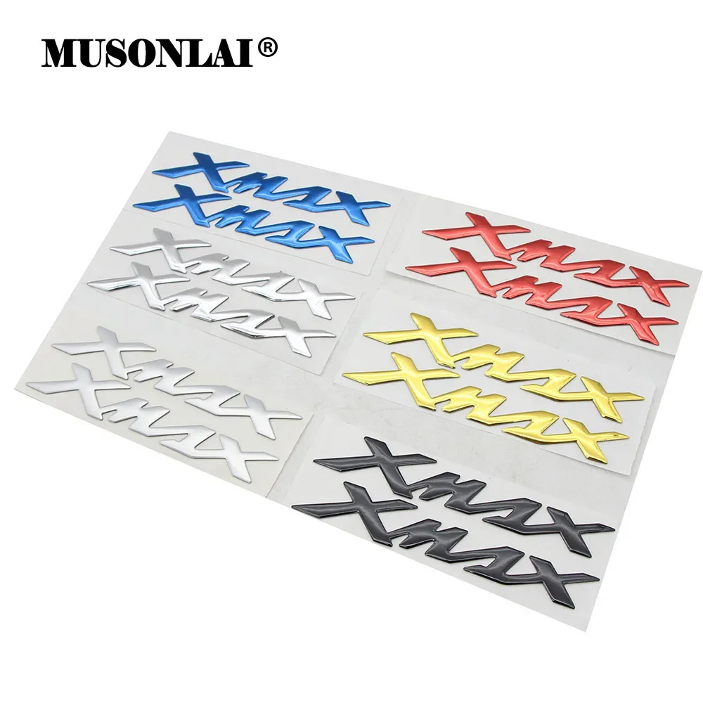 For Yamaha X-MAX XMAX 125 250 300 400 Side 3D Stickers Emblem Fender ...