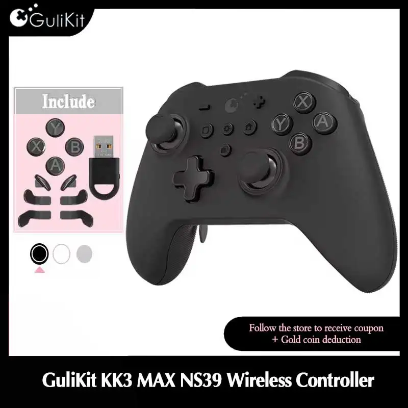 GuliKit KK3 MAX Wireless Controller with Hall Joystick,KingKong 3 ...