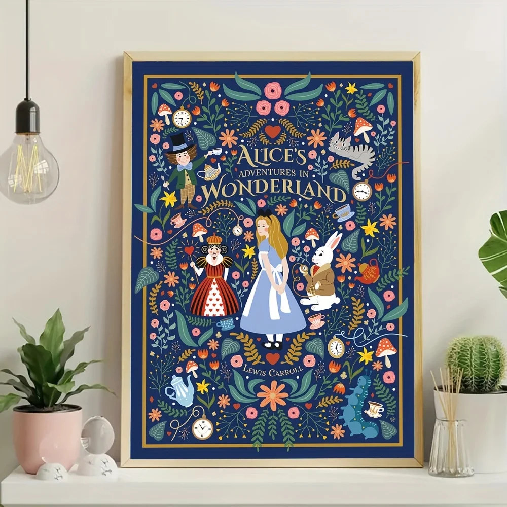 Miniso-Disney-Movie-Wall-Poster-Anime-Alice-s-Adventures-In-Wonderland ...