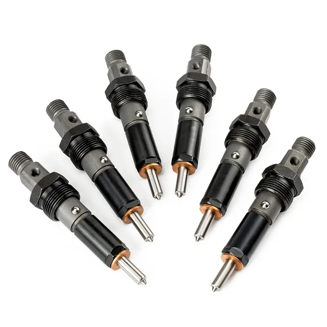 6 PCS New 4BT 6BT Valve Fuel Injector Injection Nozzle KDAL59P6 for ...