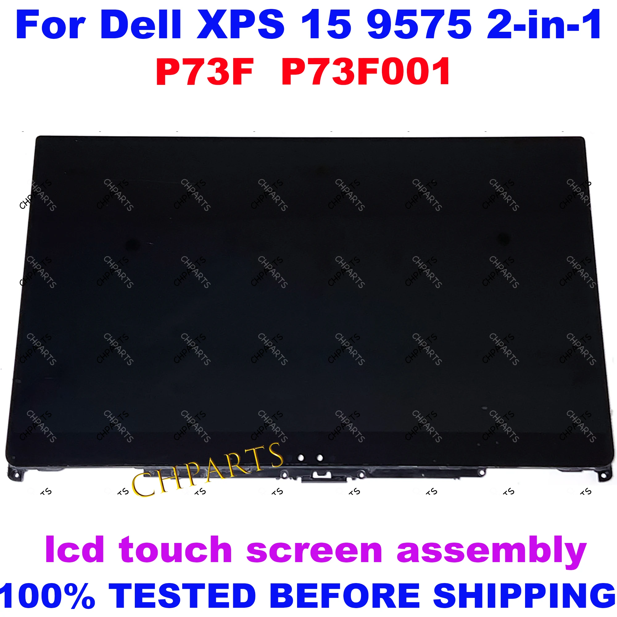 15.6" FHD UHD For Dell XPS 15 9575 2-In-1 P73F P73F001 LCD Display ...