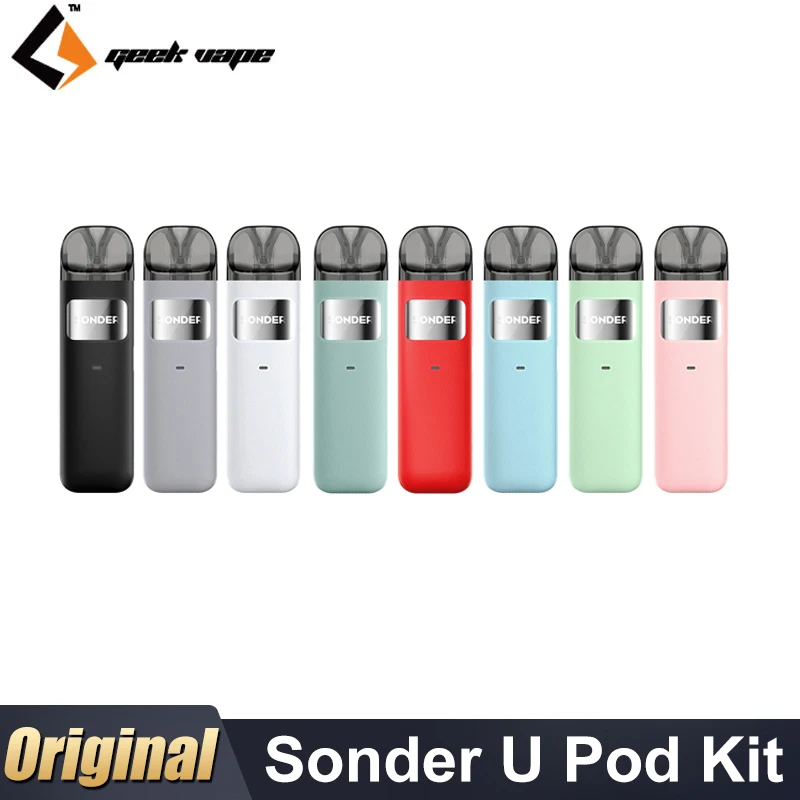 Original-GeekVape-Sonder-U-Pod-Kit-Vape-20W-1000mAh-Battery-2ml-0-7ohm ...